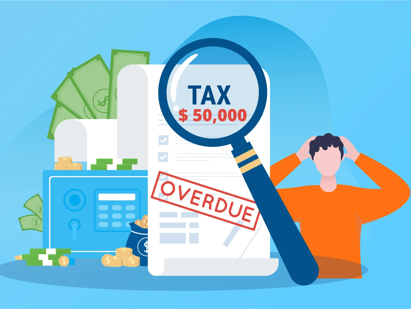 What Happens If You Owe the IRS More Than $50,000? - PrecisionTax